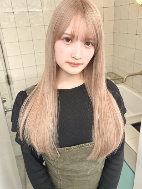 pink beige｜ヘアカタログ｜アリミノヘアカタログ｜IROTRIP（イロトリップ）