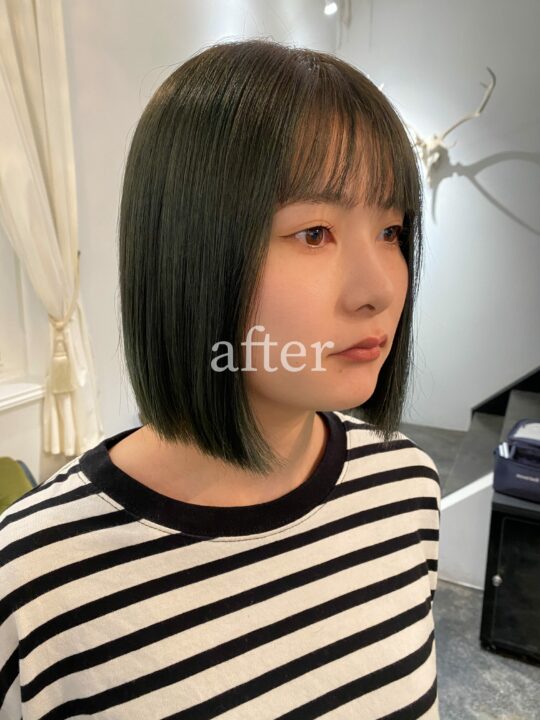 olive green｜ヘアカタログ｜アリミノヘアカタログ｜IROTRIP（イロトリップ）