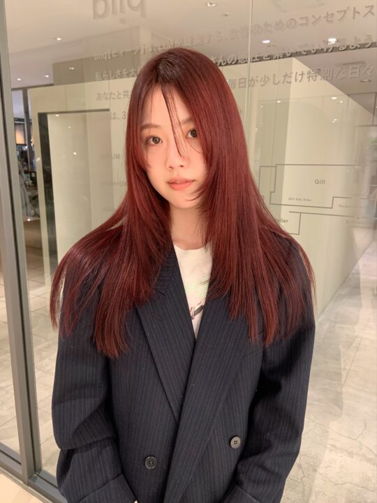 cherry red｜ヘアカタログ｜アリミノヘアカタログ｜IROTRIP（イロトリップ）