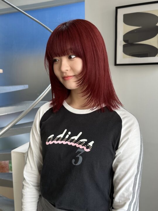 red orange｜ヘアカタログ｜アリミノヘアカタログ｜IROTRIP（イロトリップ）