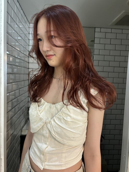 orange brown｜ヘアカタログ｜アリミノヘアカタログ｜IROTRIP（イロトリップ）