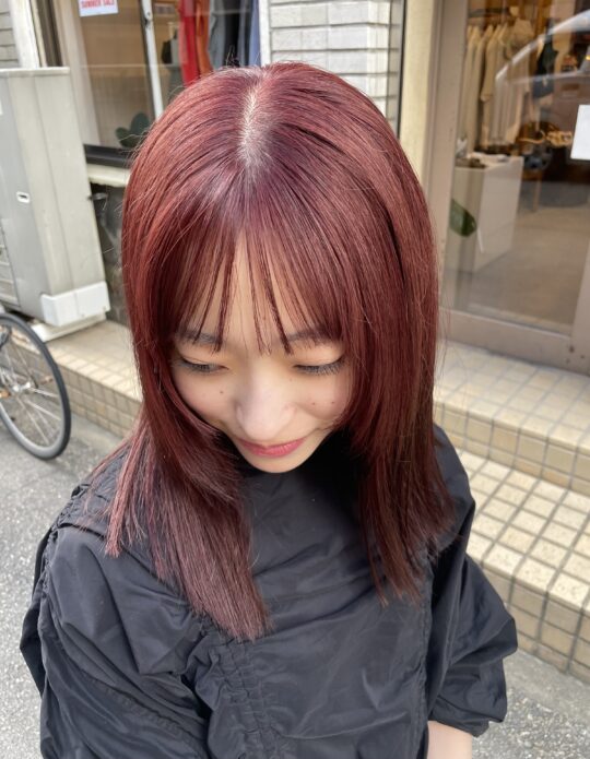 cherry red｜ヘアカタログ｜アリミノヘアカタログ｜IROTRIP（イロトリップ）
