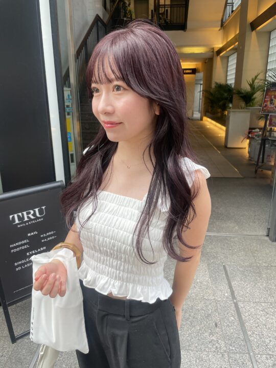 ピンクバイオレット｜ヘアカタログ｜アリミノヘアカタログ｜IROTRIP（イロトリップ）