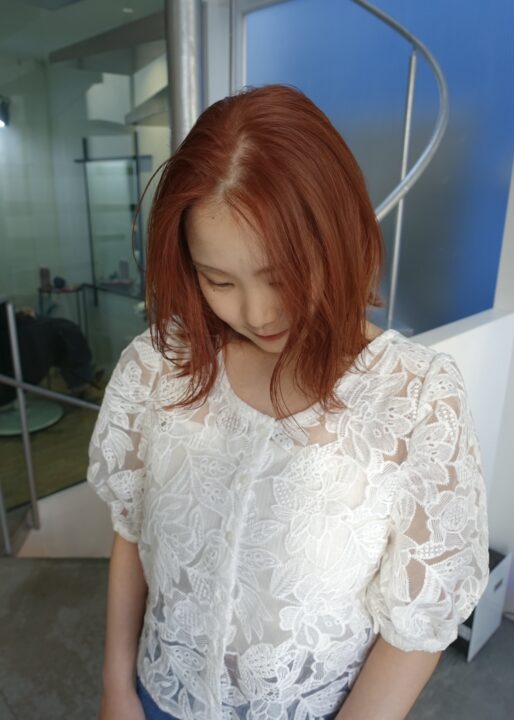 orange brown｜ヘアカタログ｜アリミノヘアカタログ｜IROTRIP（イロトリップ）