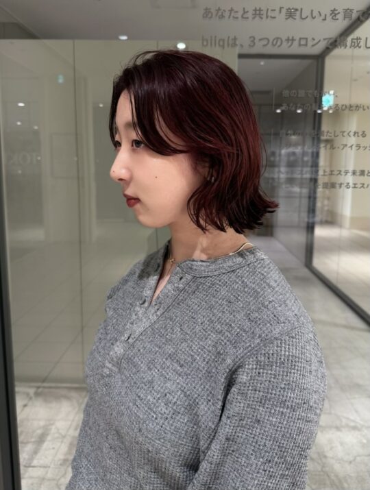 dark red color｜ヘアカタログ｜アリミノヘアカタログ｜IROTRIP（イロトリップ）