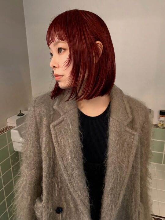 vivid red｜ヘアカタログ｜アリミノヘアカタログ｜IROTRIP（イロトリップ）