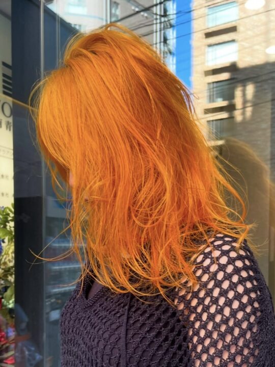 マリーゴールドオレンジ｜ヘアカタログ｜アリミノヘアカタログ｜IROTRIP（イロトリップ）