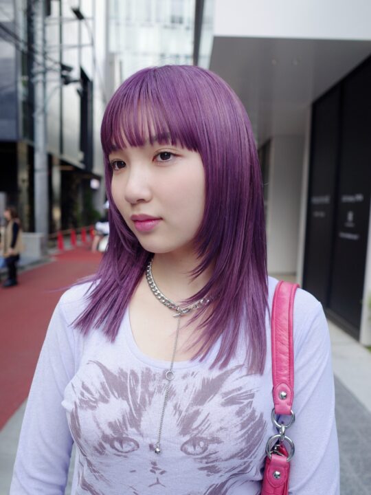 glossy purple｜ヘアカタログ｜アリミノヘアカタログ｜IROTRIP（イロトリップ）