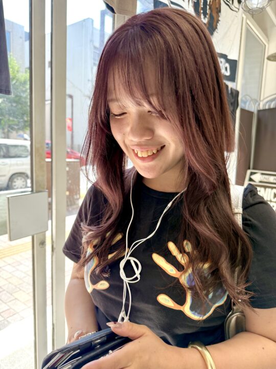 中明度ピンクベージュ｜ヘアカタログ｜アリミノヘアカタログ｜IROTRIP（イロトリップ）